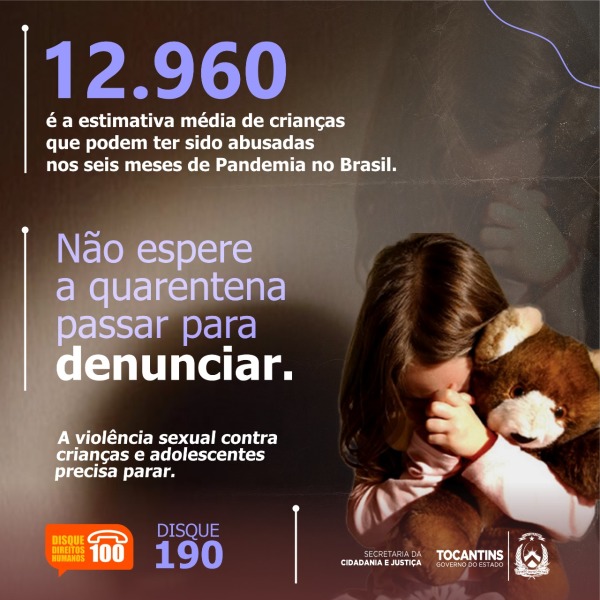Denúncias De Violência Sexual Contra Crianças E Adolescentes Reduz